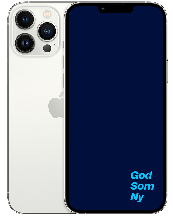 Apple iPhone 13 Pro Max 256GB, sølv