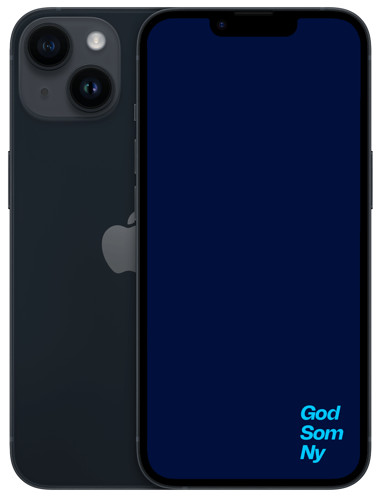 Apple iPhone 14 Plus 128GB, midnatt