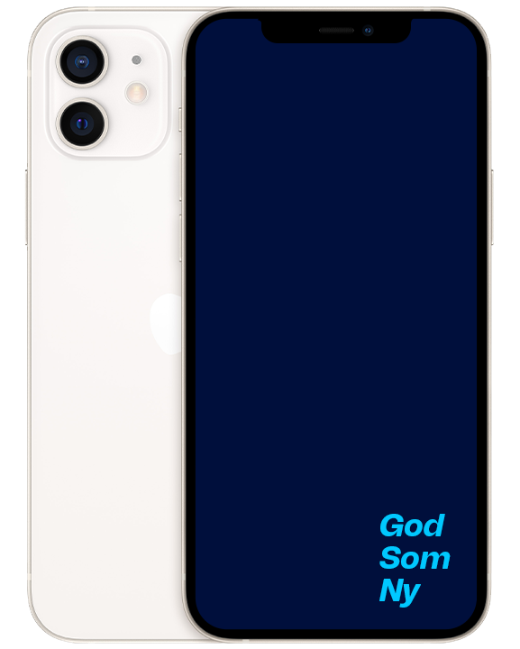 Apple iPhone 12 Mini 128GB, hvit