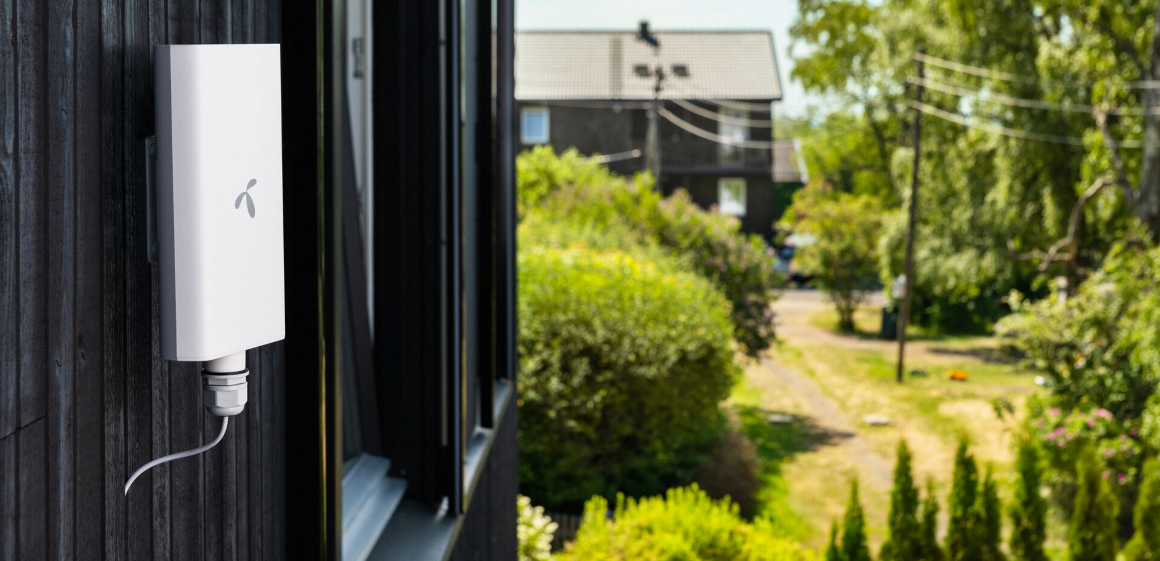 Hjelp til Trådløst Bredbånd med utendørs antenne