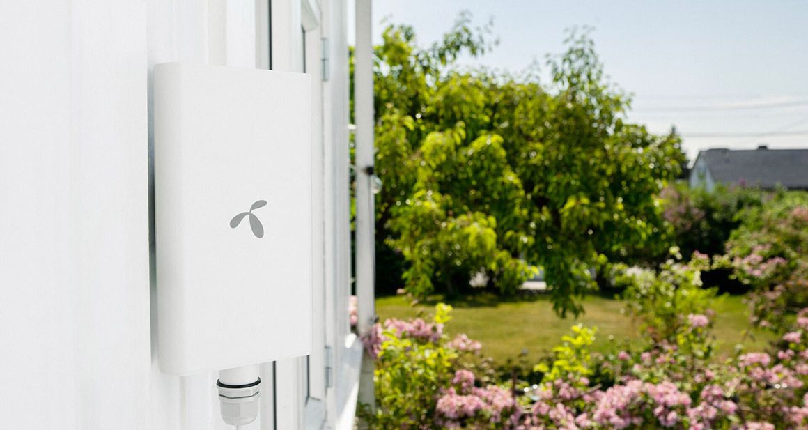 Fire grunner til å ha Trådløst Bredbånd på hytta