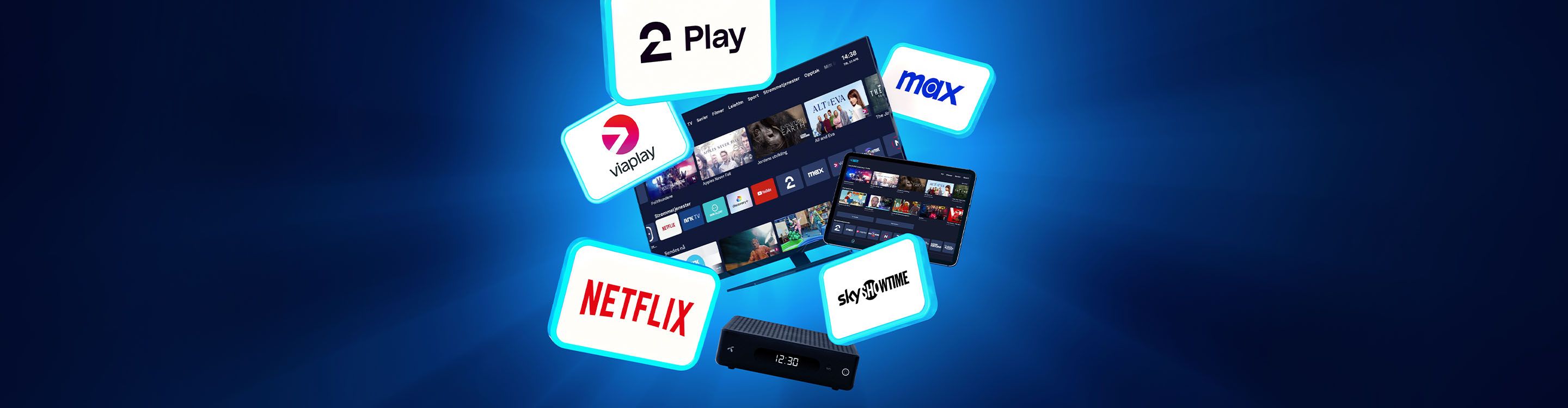 TV-kanaler og strømmetjenester - Telenor