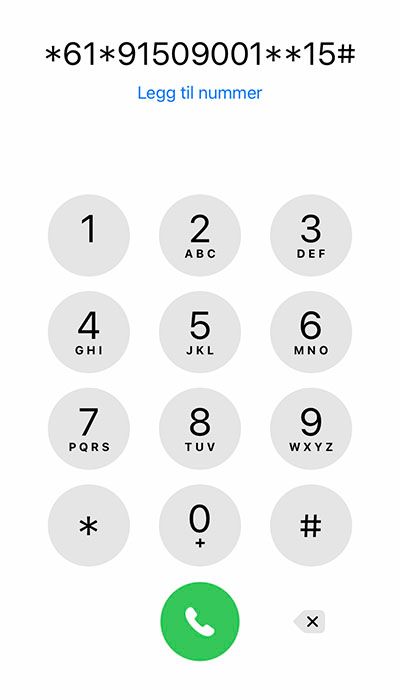 Hjelp til MobilSvar fra Telenor